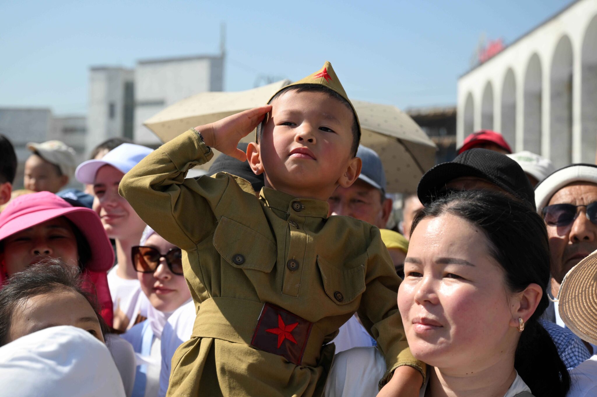 Photos Of The Week: Pope Leo, Victory Day Kid, Rio Goes Gaga - Worldcrunch